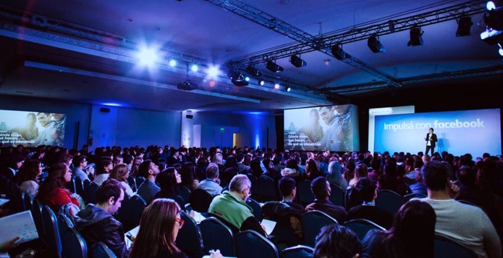 The "Impulsá con Facebook" event took place in the City of Buenos Aires ...